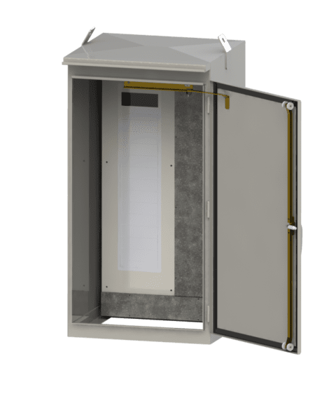 3 Phase Distribution Kiosk - Aluminum - CSA 3R - Code Electric