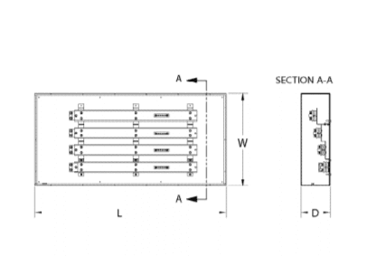 BUS Gutter - Aluminum - CSA 1 (400amp) - Code Electric