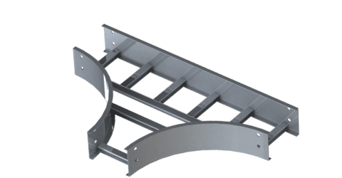 Horizontal Tee Fitting - Aluminum - Ladder - Code Electric