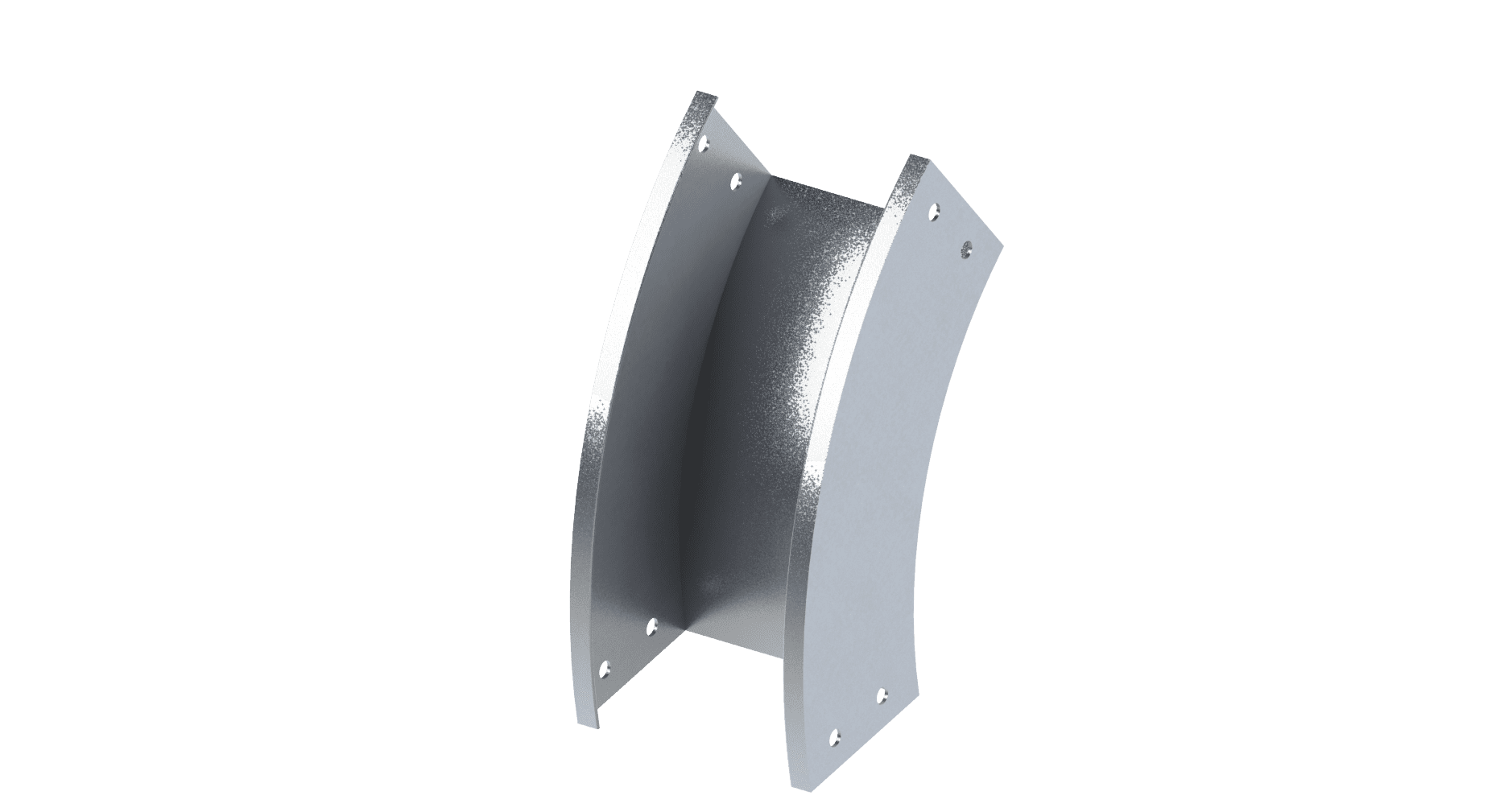 Outside Vertical Riser Fitting - Aluminum - Solid - Code Electric
