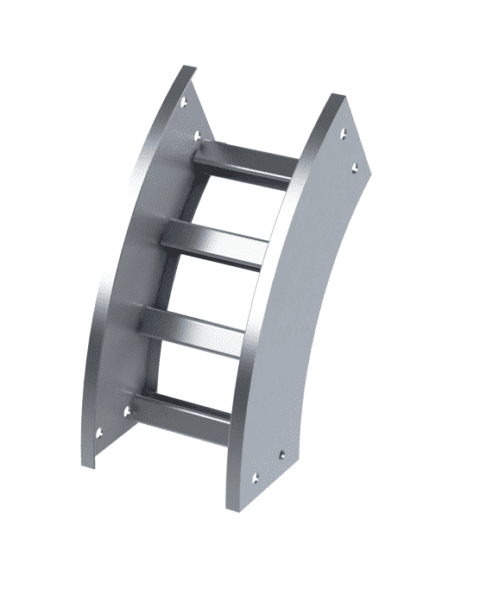 Outside Vertical Riser Fitting - Aluminum - Ladder - Code Electric