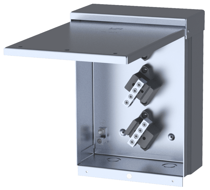 PAD Type Trailer Box - CSA 3R (125amp) - Code Electric