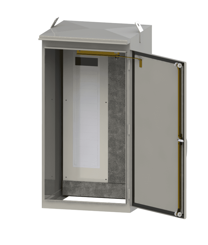 3 Phase Distribution Kiosk - Aluminum - CSA 3R - Code Electric