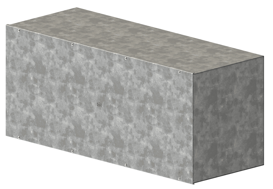 CT Cabinet - Galvanized Steel - CSA 1 (Up to 600amp) - Code Electric